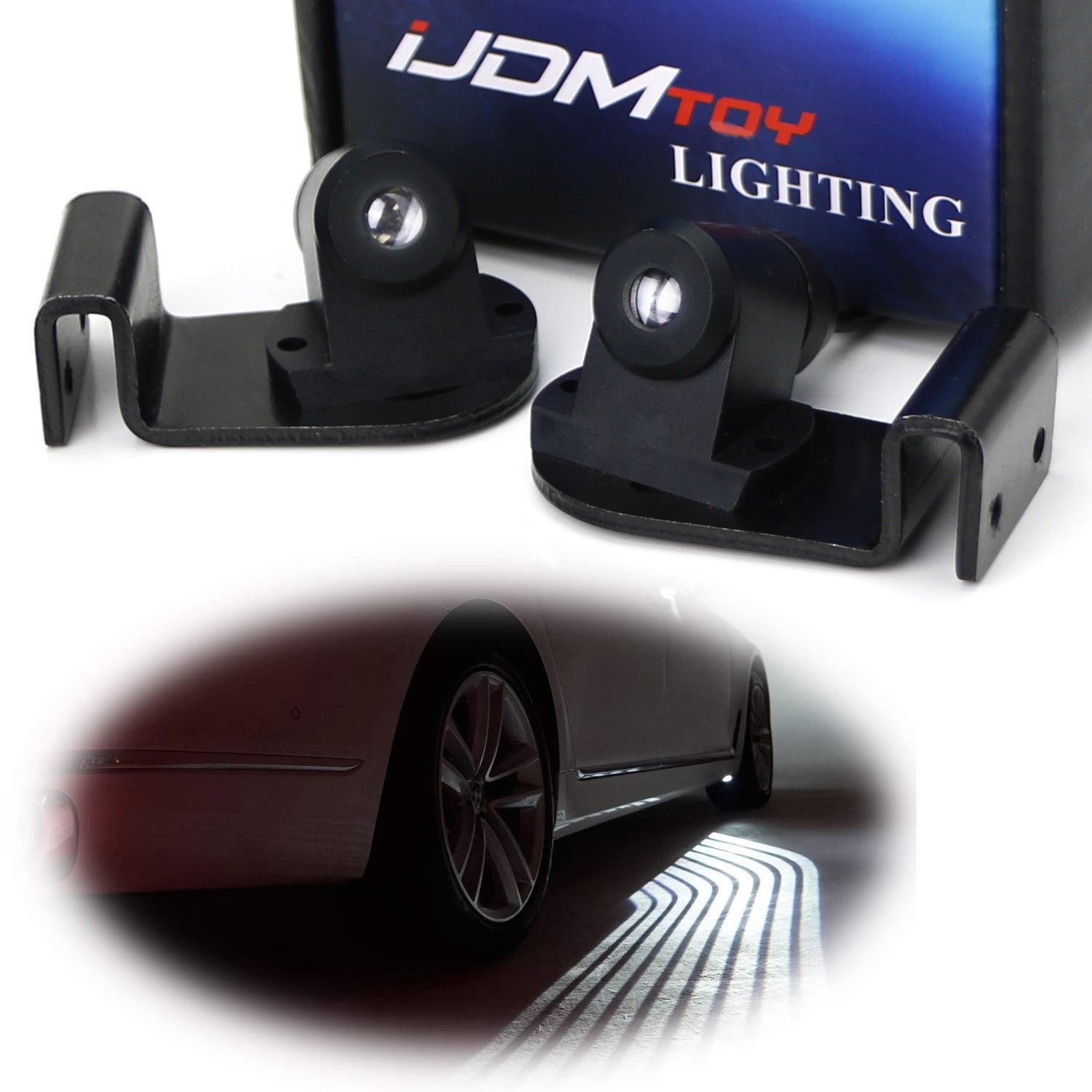 Universal Angel Wing LED Welcome Light Carpet Floor Project Illuminati — iJDMTOY.com