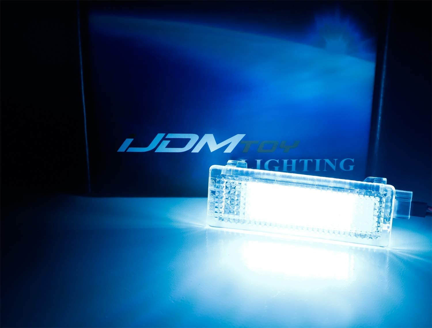 Aqua 18-SMD Full LED Side Door/Footwell/Trunk Courtesy Light Kit For L ...