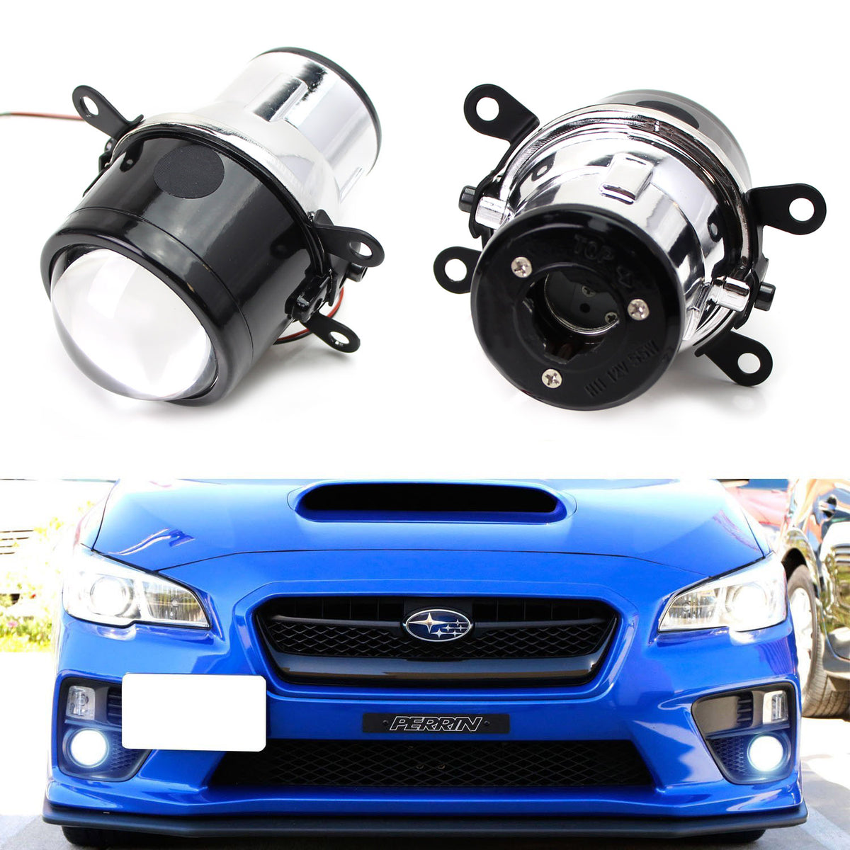 Mini HID or LED Retrofit Projector OEM Replacement Fog Lamps For Acura ...