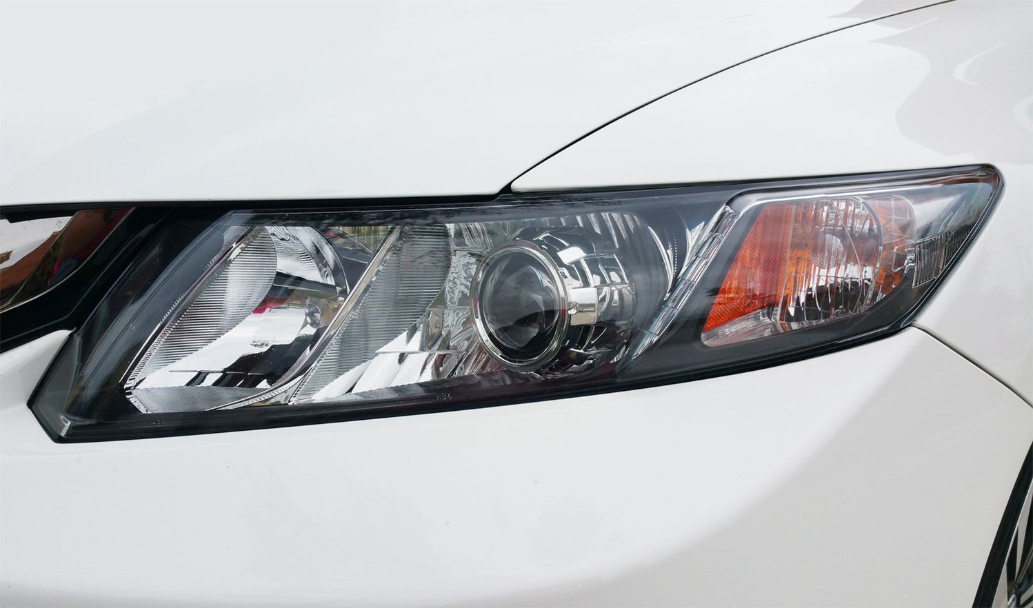 Mini Bi-Xenon Retrofit Headlight Projector Lens, LED or HID — iJDMTOY.com