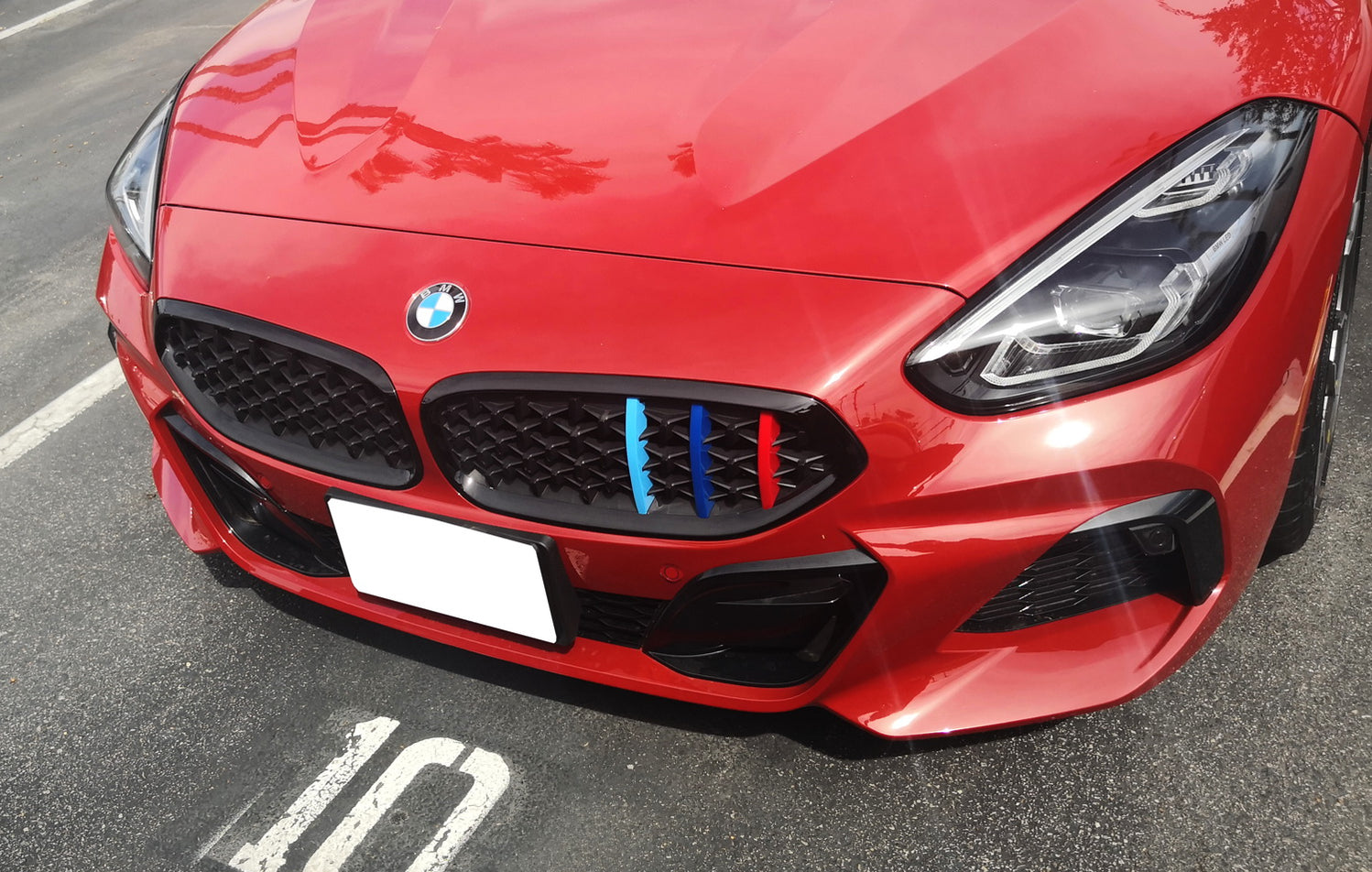 ///M-Colored Grille Insert Trims For 2019-up BMW G29 Z4 3D Mesh Kidney ...