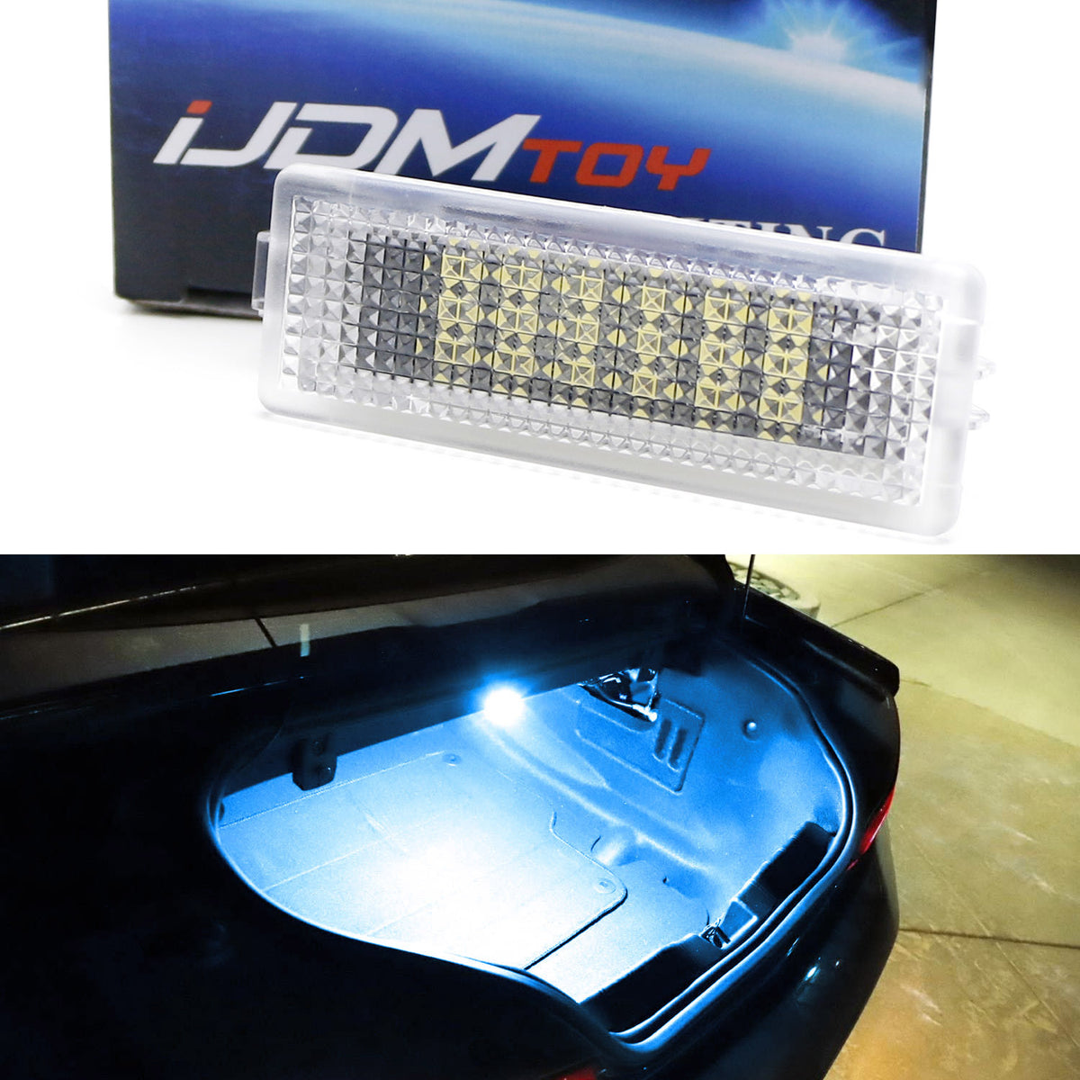 Full LED Trunk Cargo Area Light For Ford Mustang Fusion Escape Focus ...