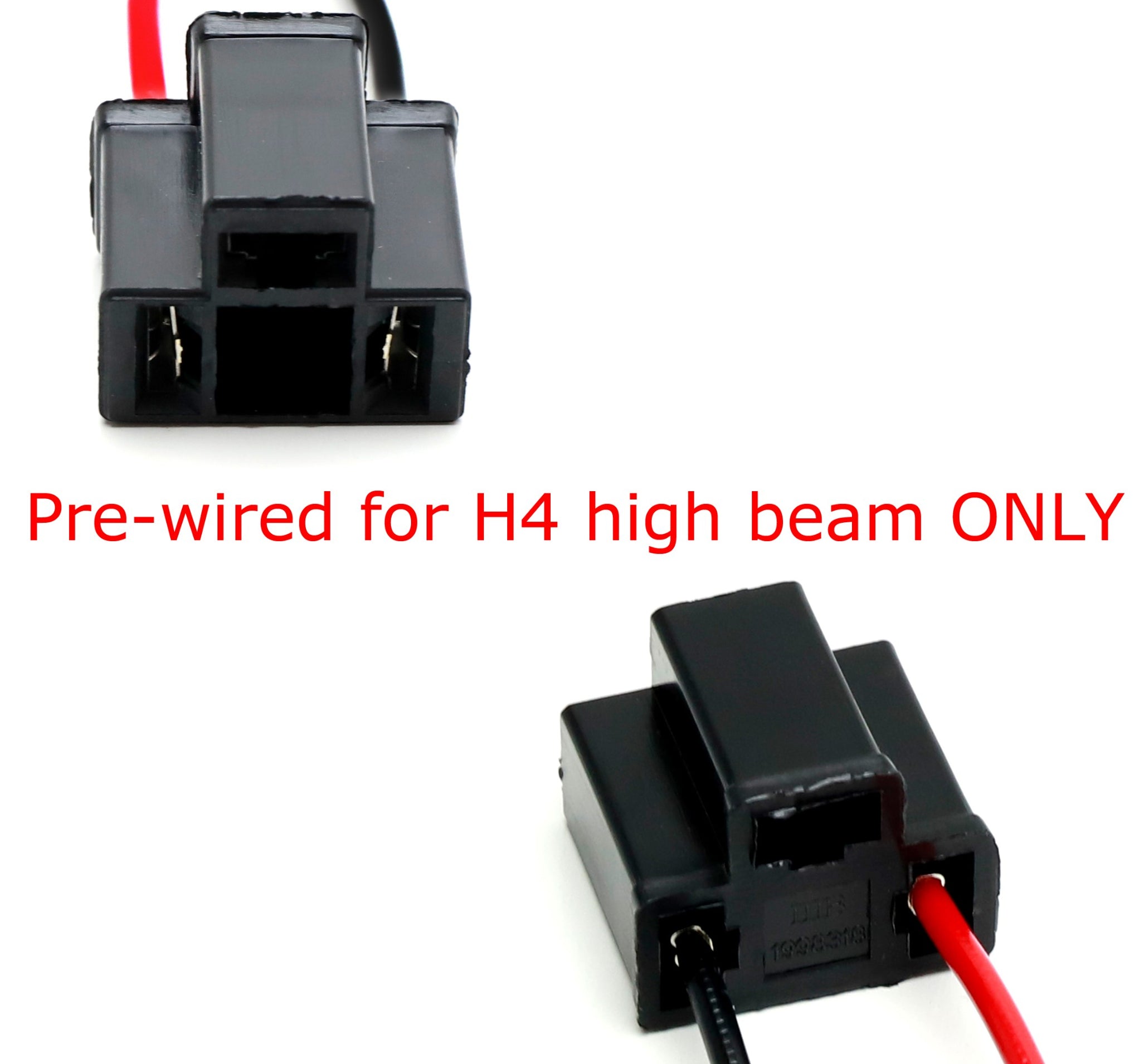 9005 To H4 High Beam Adapters Connectors For Headlight Driving Light C ...