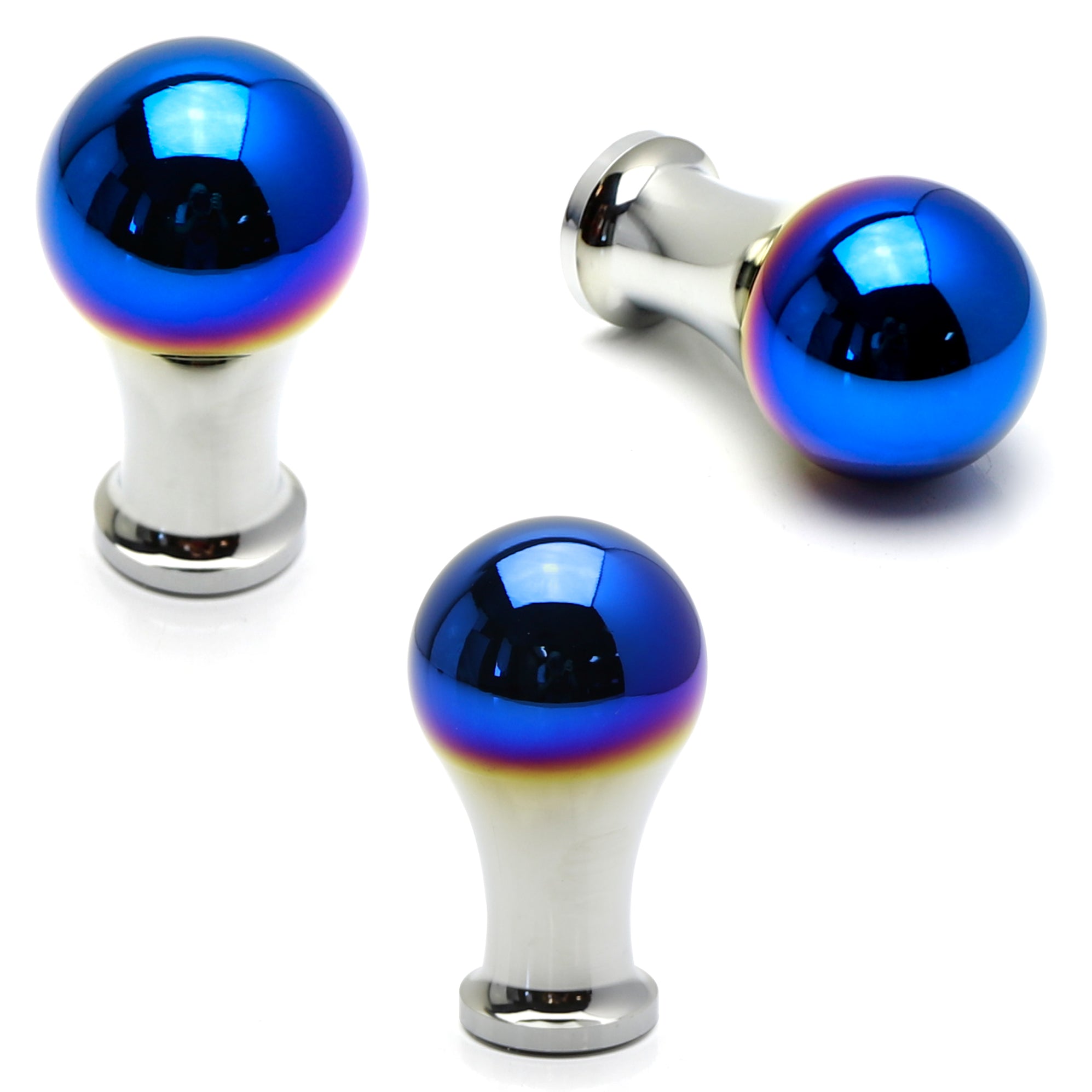 JDM Burnt Titanium Finish Universal Fit Tear Drop Shift Knob, Good For ...