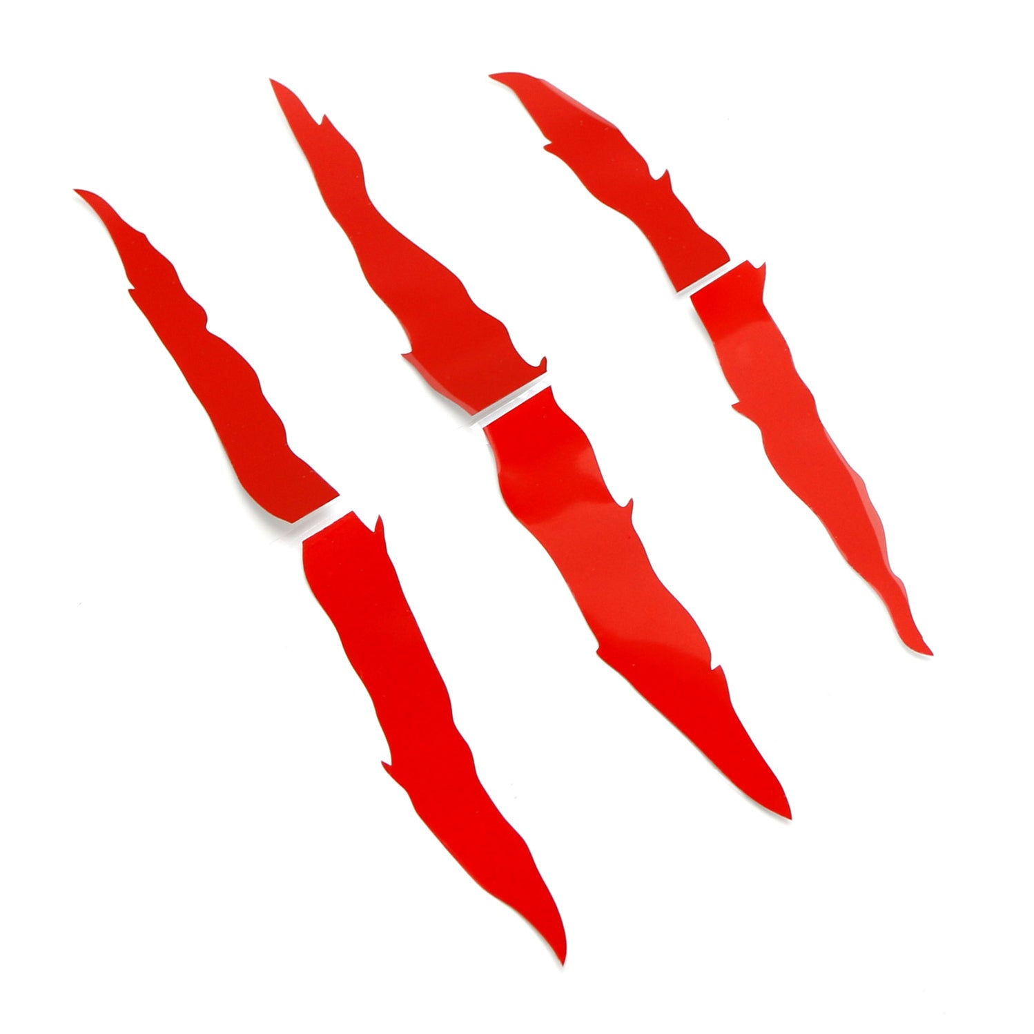 Red Eye Scar Mark Scratch Shape Decals For Car Headlight Headlamp Deco ...