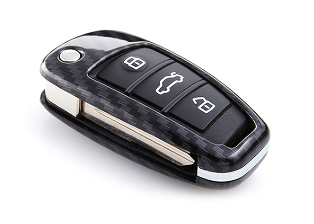 Key Fob Shell Cover For Audi A3 S3 A4 S4 A6 Q5 Q7 TT R8 Flip Blade Key ...