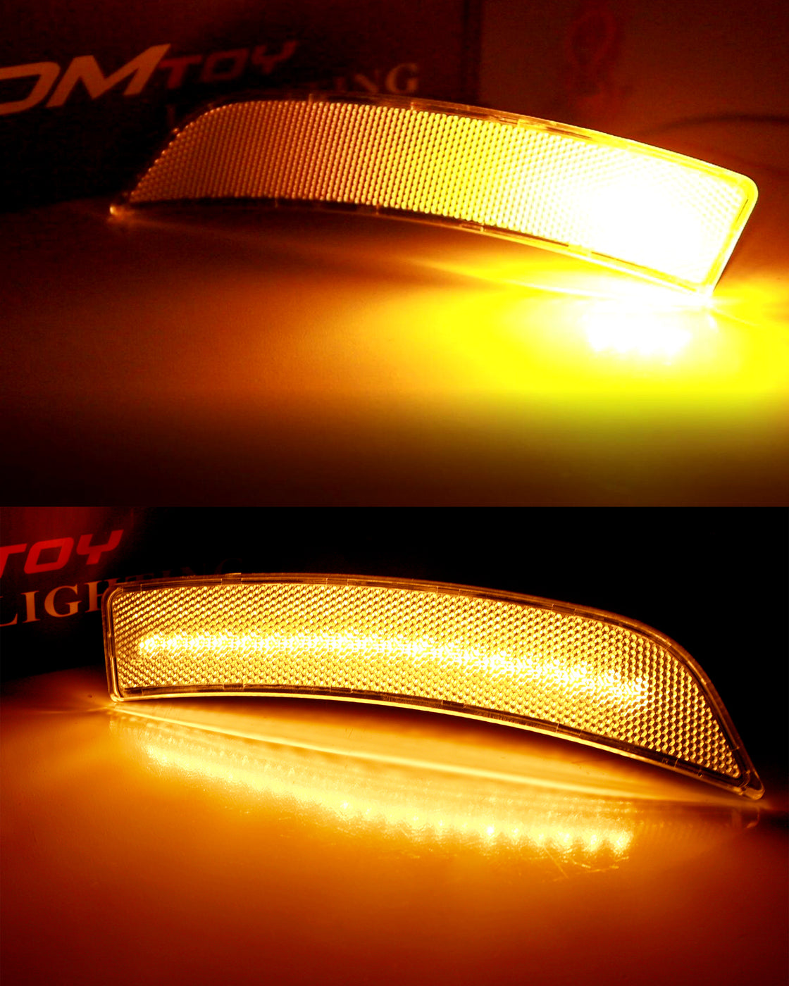 Clear White/Amber Switchback LED Side Marker Lamps For G2 Subaru BRZ T ...