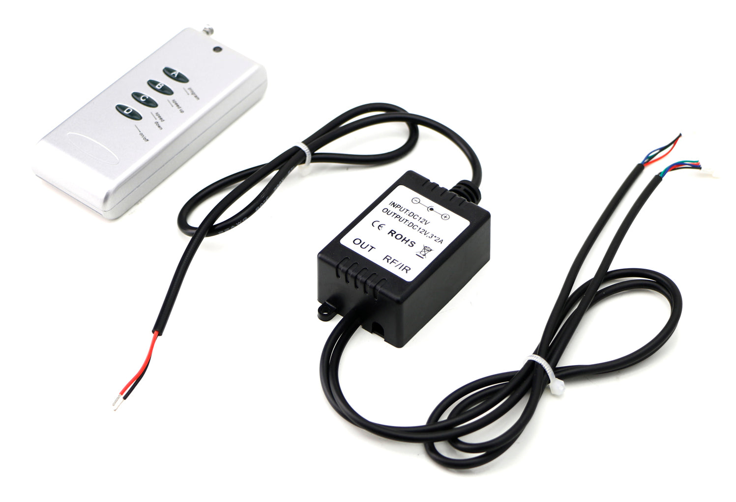 36W High Capacity 2-Output RGB Radio Frequency Wireless Remote Control ...