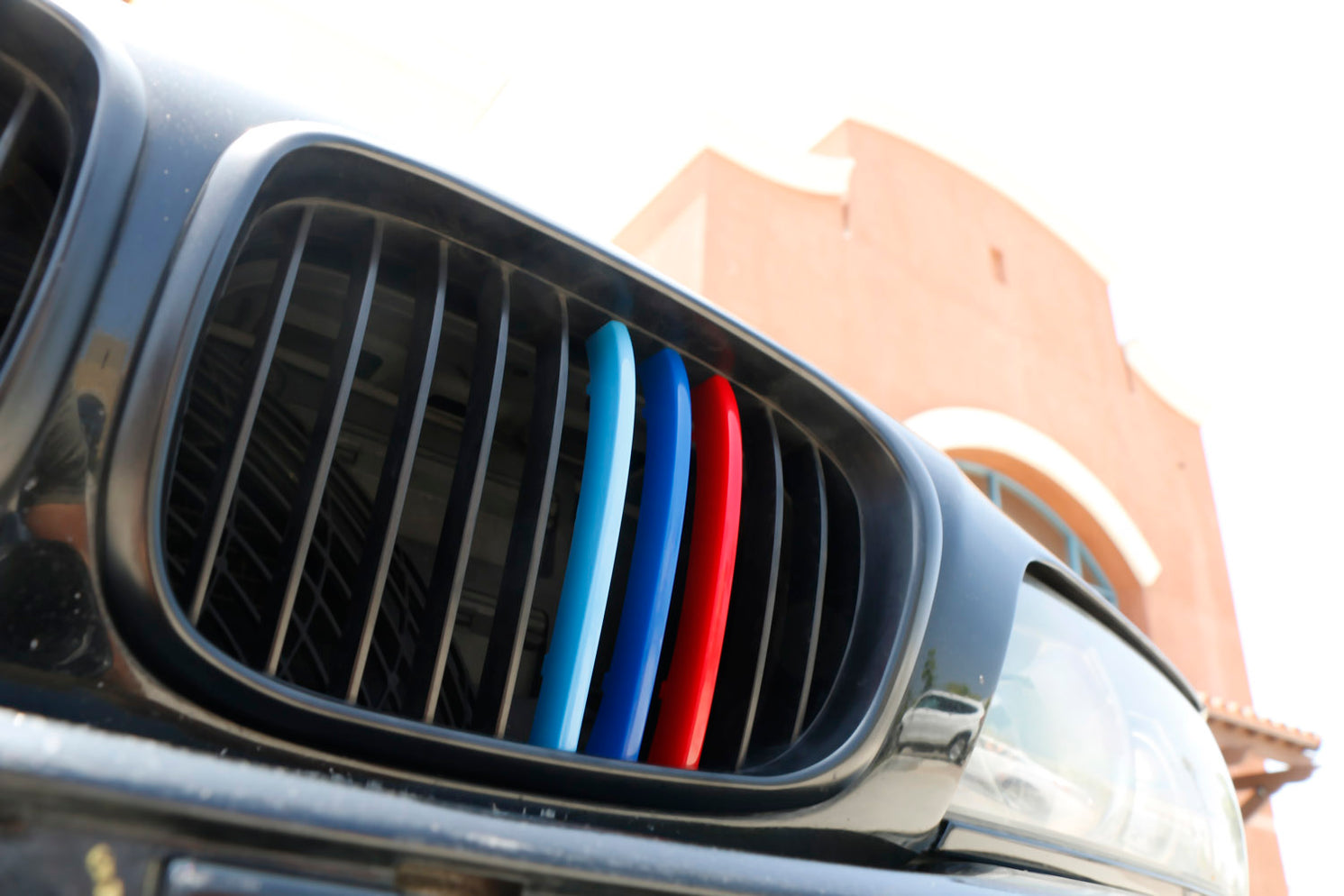 ///M-Colored Grille Insert Trims For BMW 1995-2003 E39 5 Series w/10-B ...