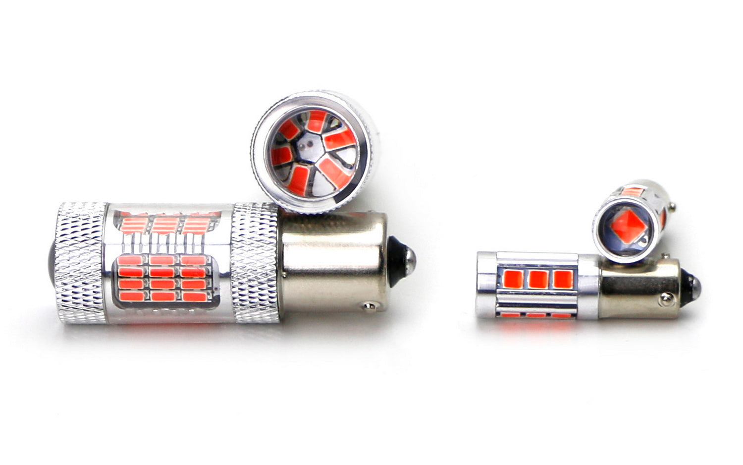 Red H21W/7506 LED Bulb Combo For BMW F32 F82 4 Series Turn Signal Brake ...