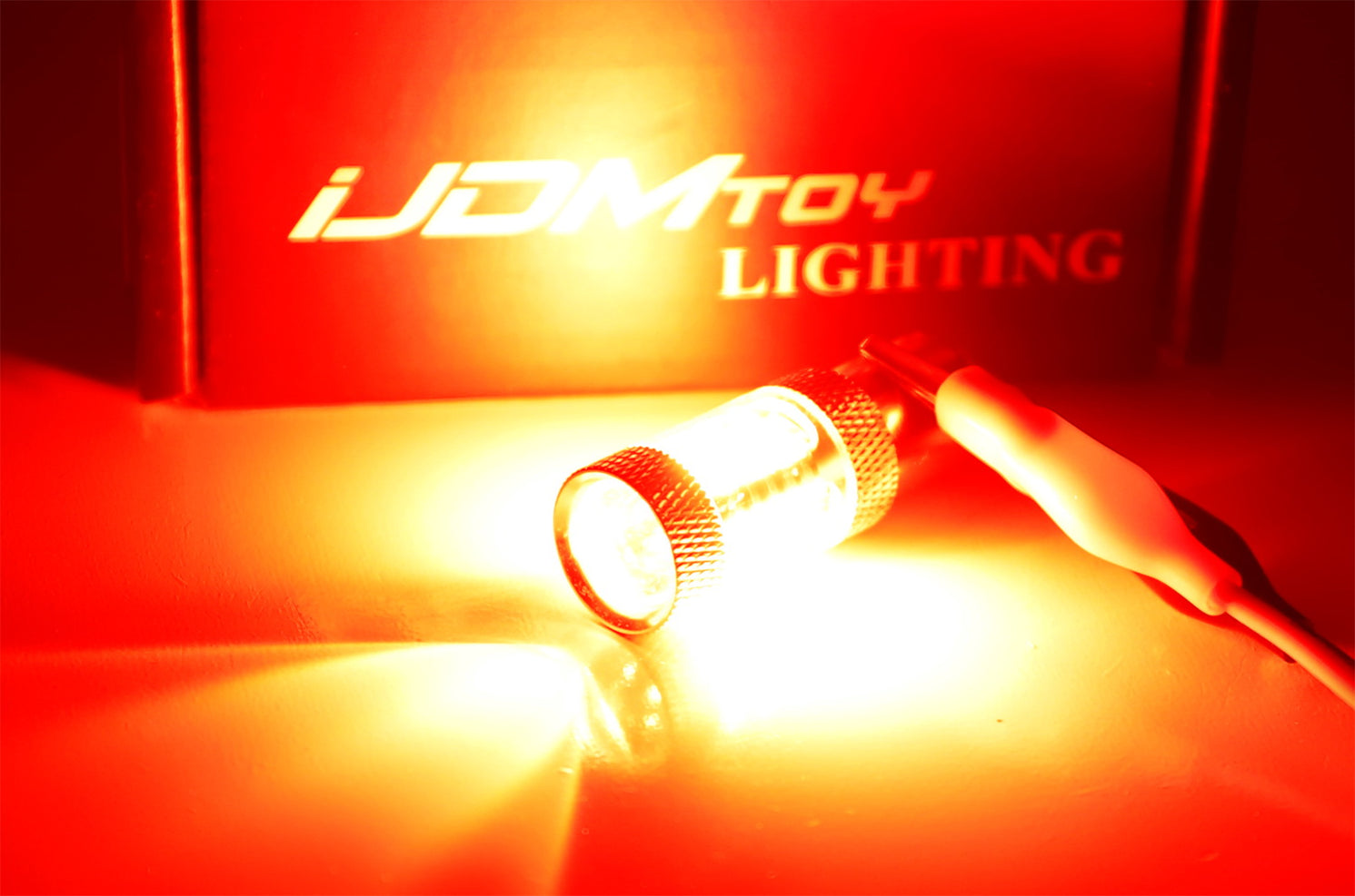 Red H21W/7506 LED Bulb Combo For BMW F32 F82 4 Series Turn Signal Brake ...