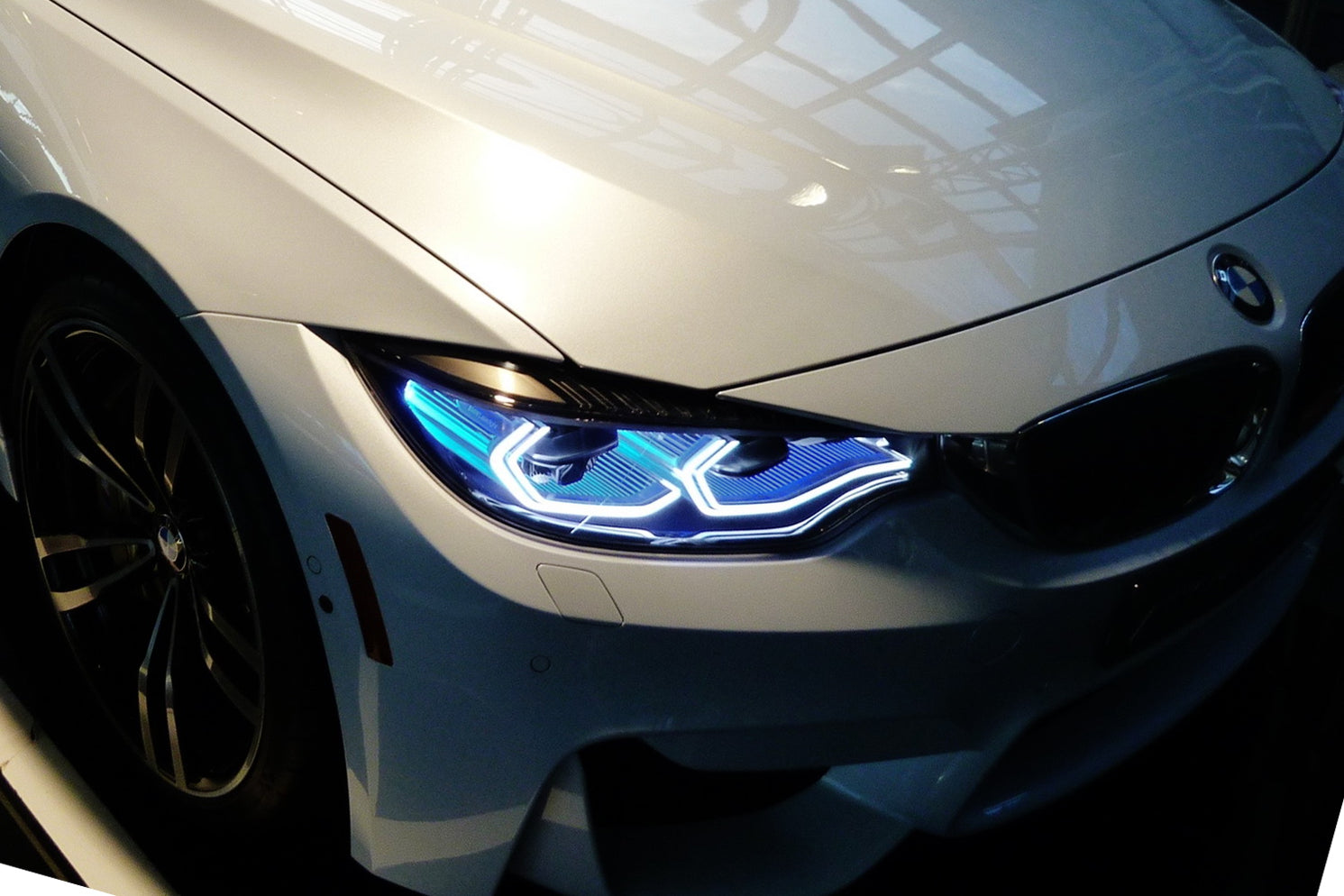 Switchback Concept M4 Iconic Style LED Angel Eye Kit w/Relay Wirings F ...