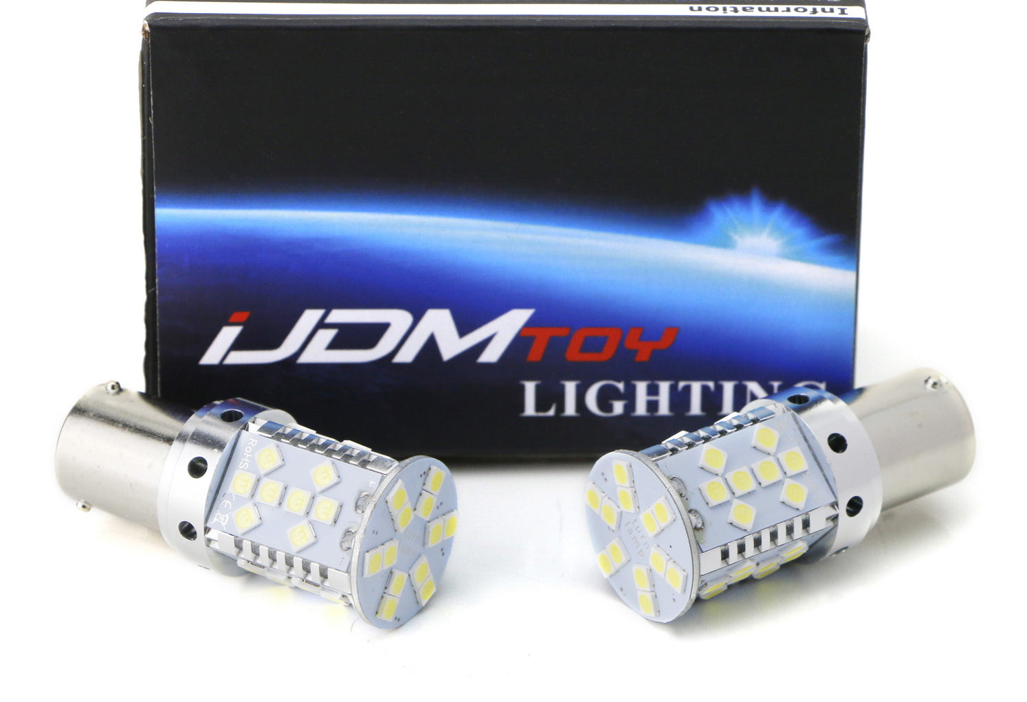 White Error Free 50W CREE 7507 LED Bulbs For BMW 1 2 3 4 Series Turn S ...