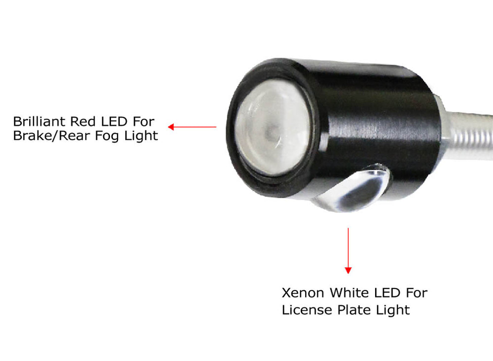 High Power Universal Bolt-On LED Lamps For License Plate Lights, Rear ...