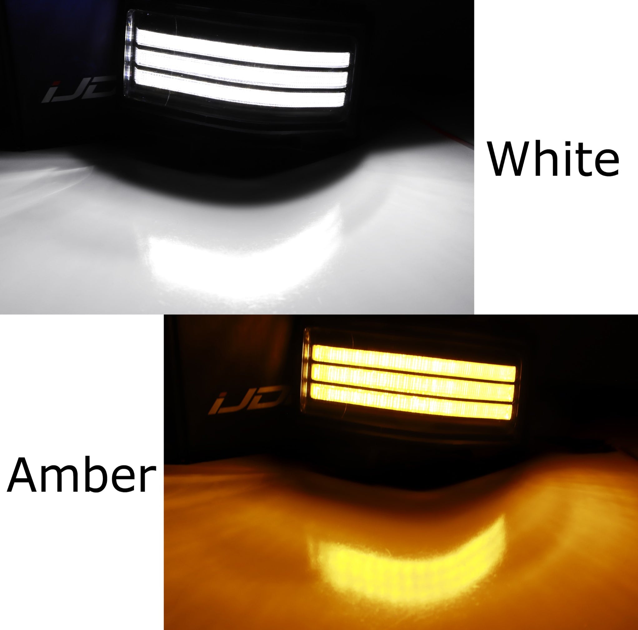 Smoke Lens Sequential Blink Full LED Towing Side Mirror Signals For 20 ...