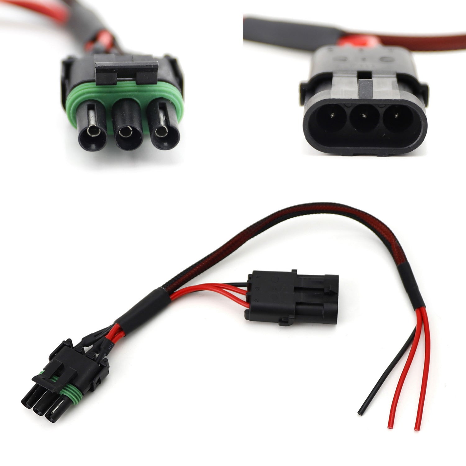 Tail Light In-line Auxiliary Power Plug/Harness For 2017-up Can-Am ...