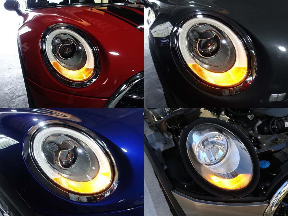 Amber CANbus PWY24W LED Bulbs For Audi A3 A4 A5 BMW i3 MINI F55 F56 ...