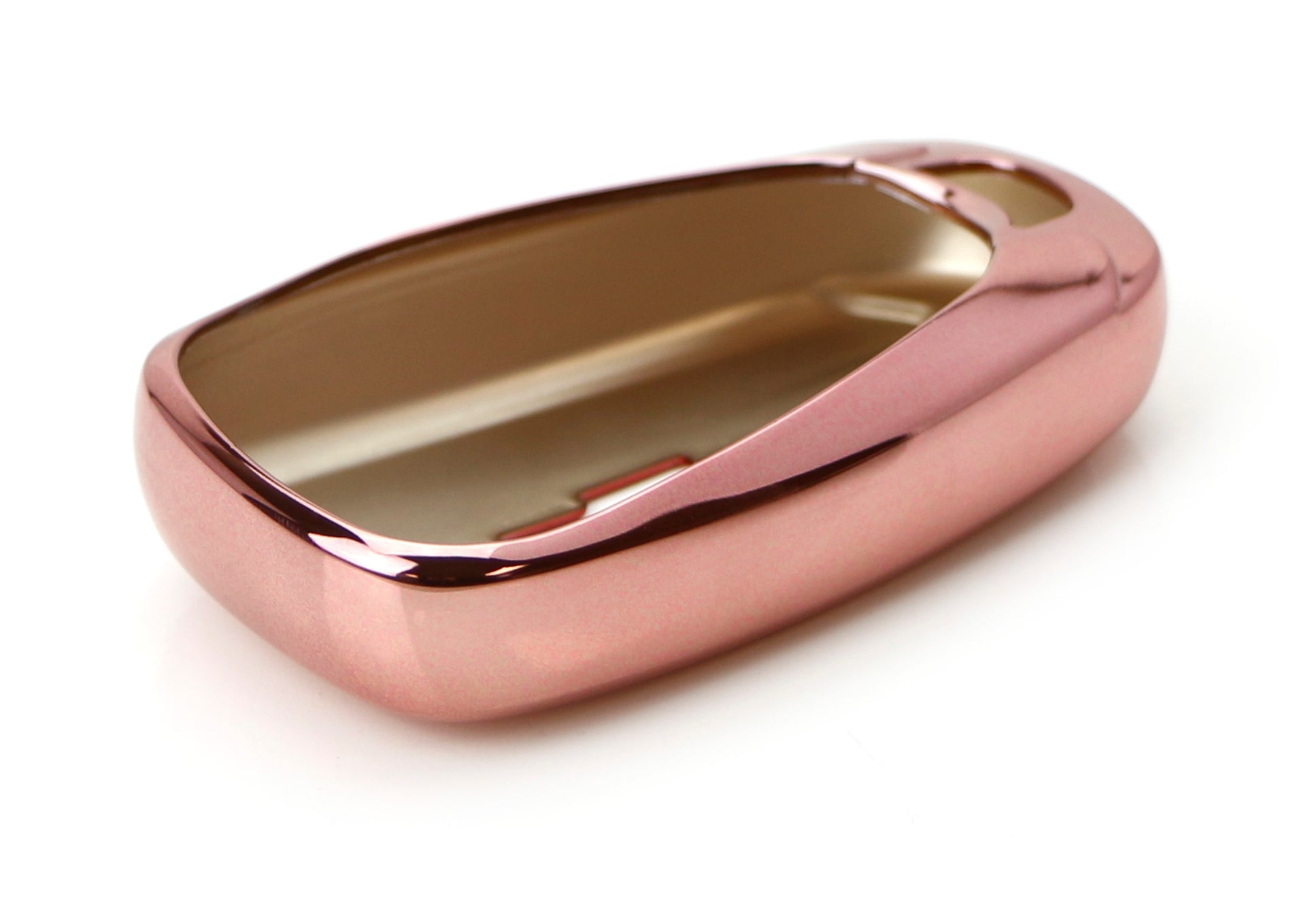 Glossy Pink Smart Key Fob Shell For Chevy Camaro Malibu Cruze Spark Vo ...