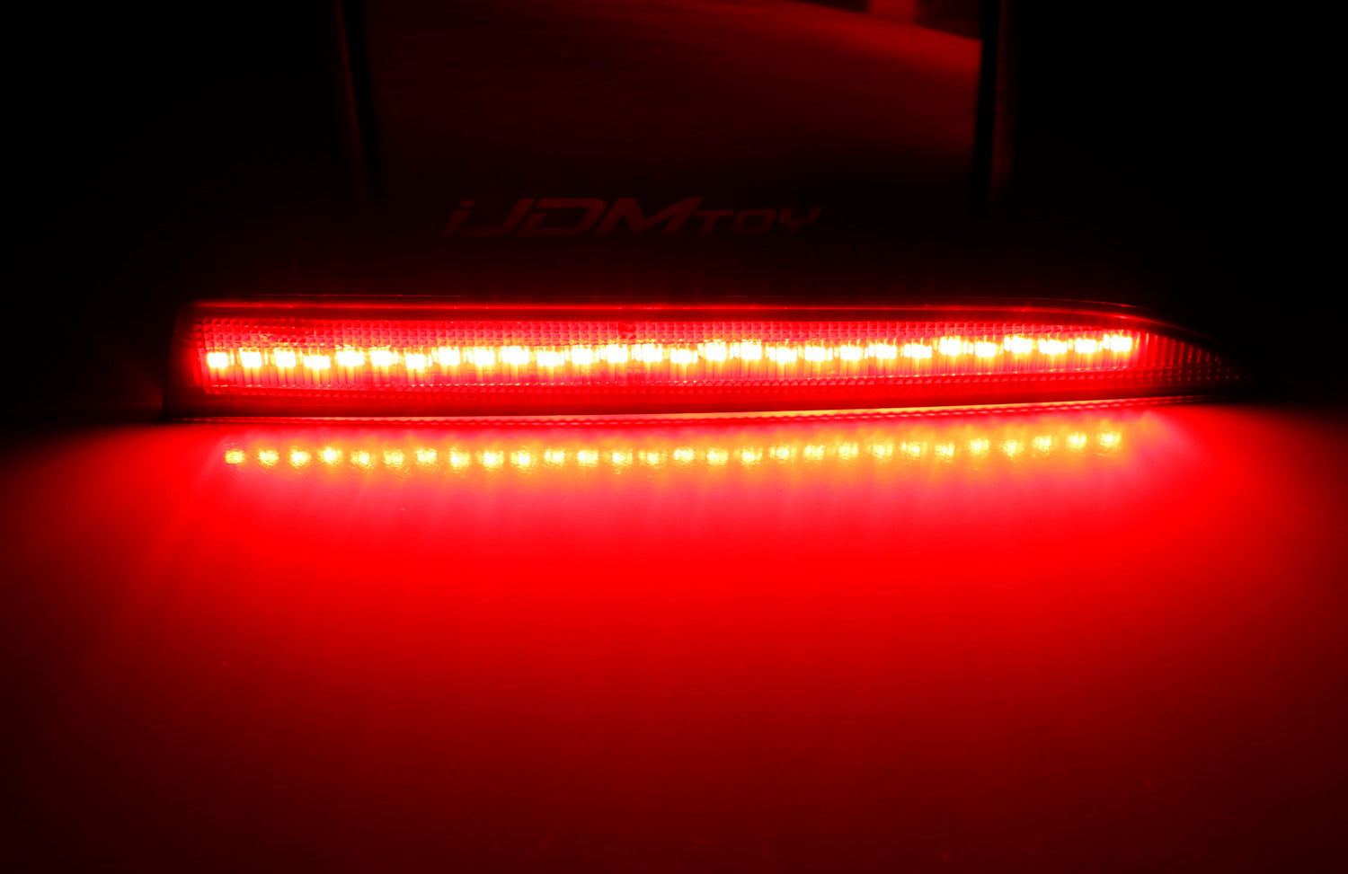 Smoked Lens 28-SMD Red LED Bumper Reflector Lights For 16-up Chevrolet ...