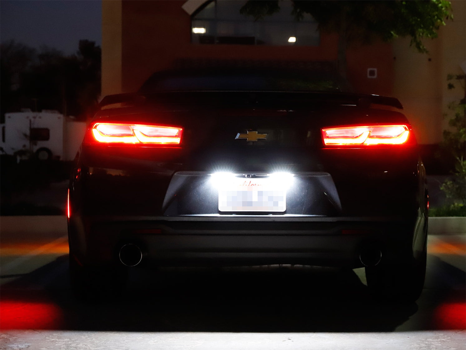 White 3W CANbus LED License Plate Light Kit For 14-24 Chevy Camaro, 13 ...