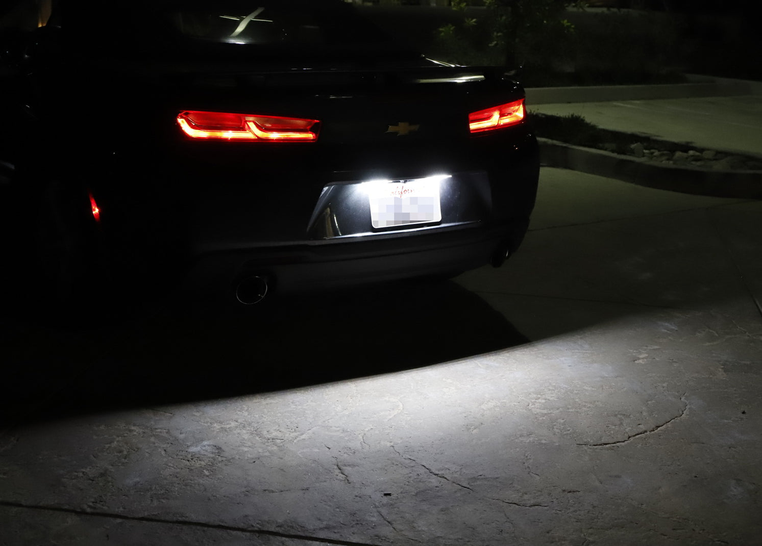 White 3W CANbus LED License Plate Light Kit For 14-24 Chevy Camaro, 13 ...