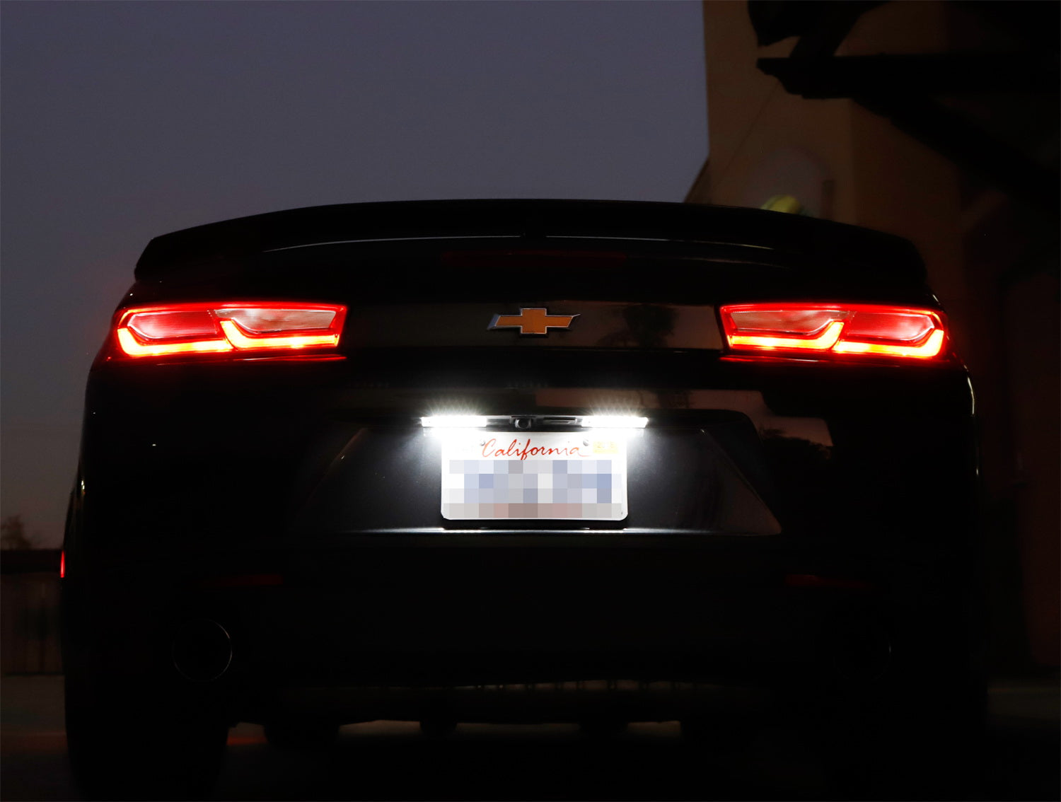 White 3W CANbus LED License Plate Light Kit For 14-24 Chevy Camaro, 13 ...