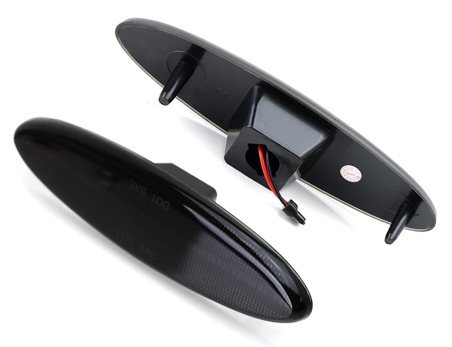 Smoke Lens Full LED Strip Rear Side Marker Light Kit For 99-04 Chevy C ...