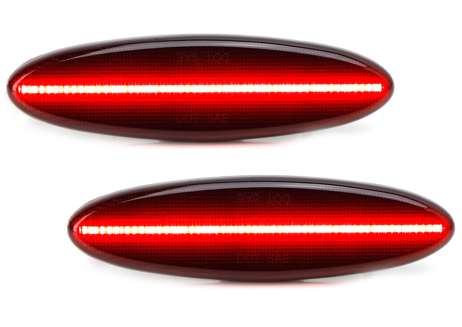 Smoke Lens Full LED Strip Rear Side Marker Light Kit For 99-04 Chevy C ...