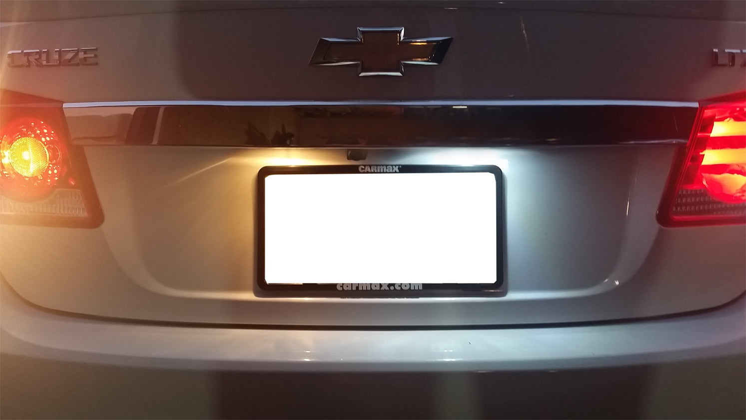 OEM-Replace 18-SMD LED License Plate Light Assy For 11-15 Chevy Cruze ...