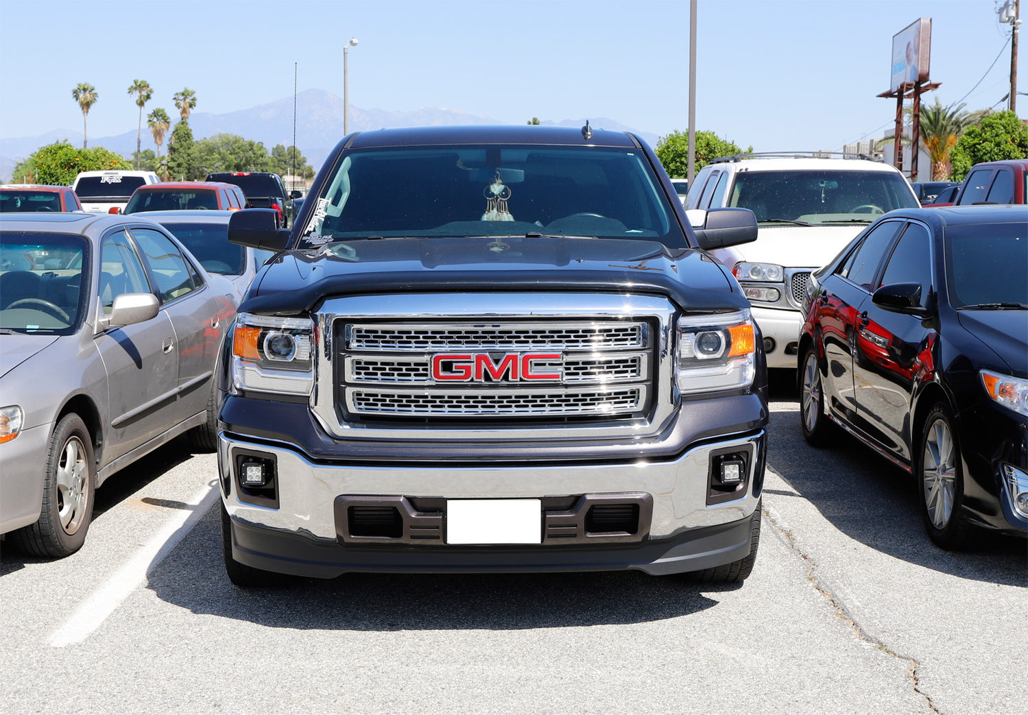 40W CREE LED Pods w/ Foglamp Bracket/Wirings For GMC Sierra Chevy Colo ...