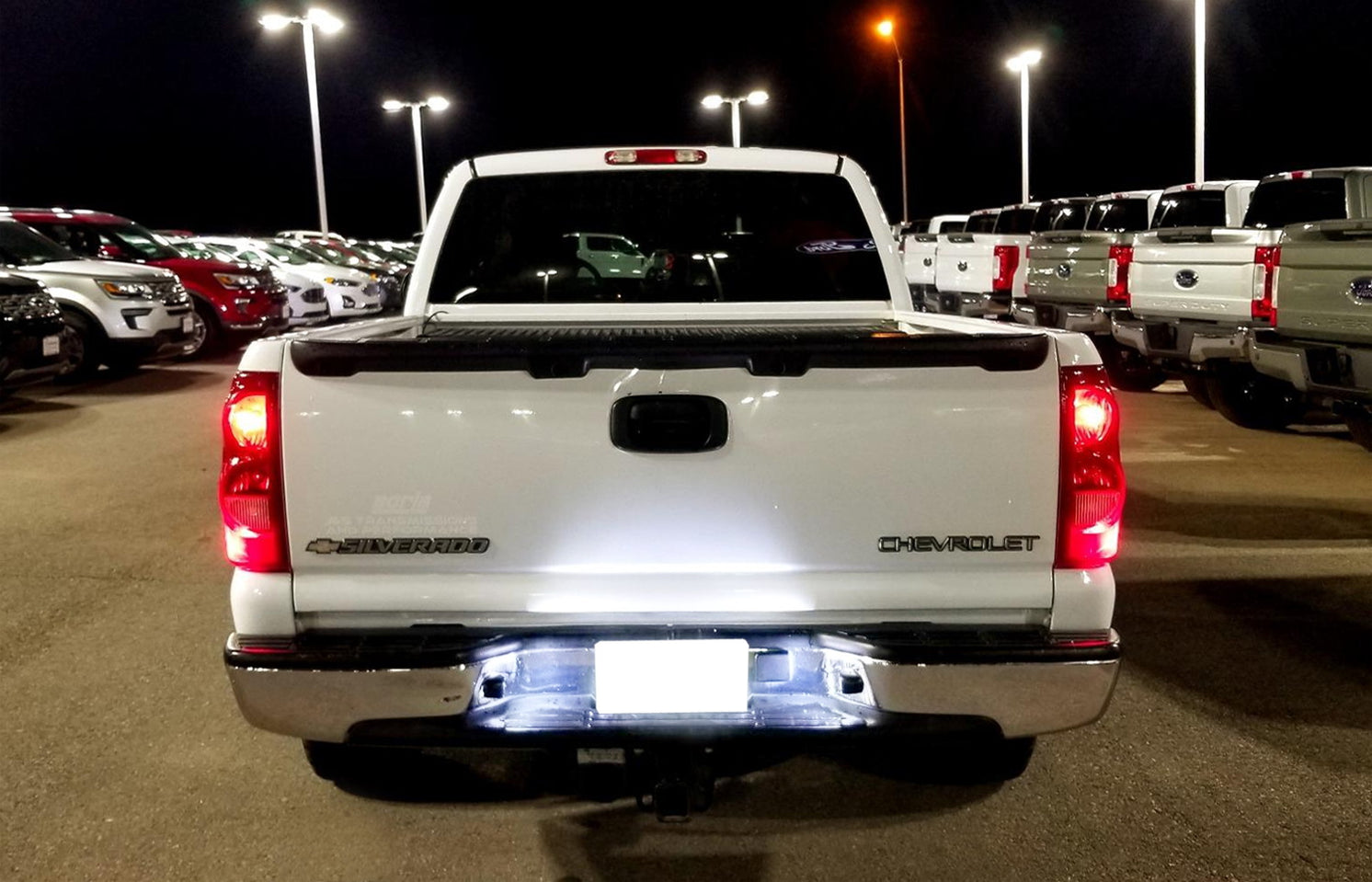 OE-Fit Full LED License Plate Light Kit For Silverado GMC Sierra 1500 ...