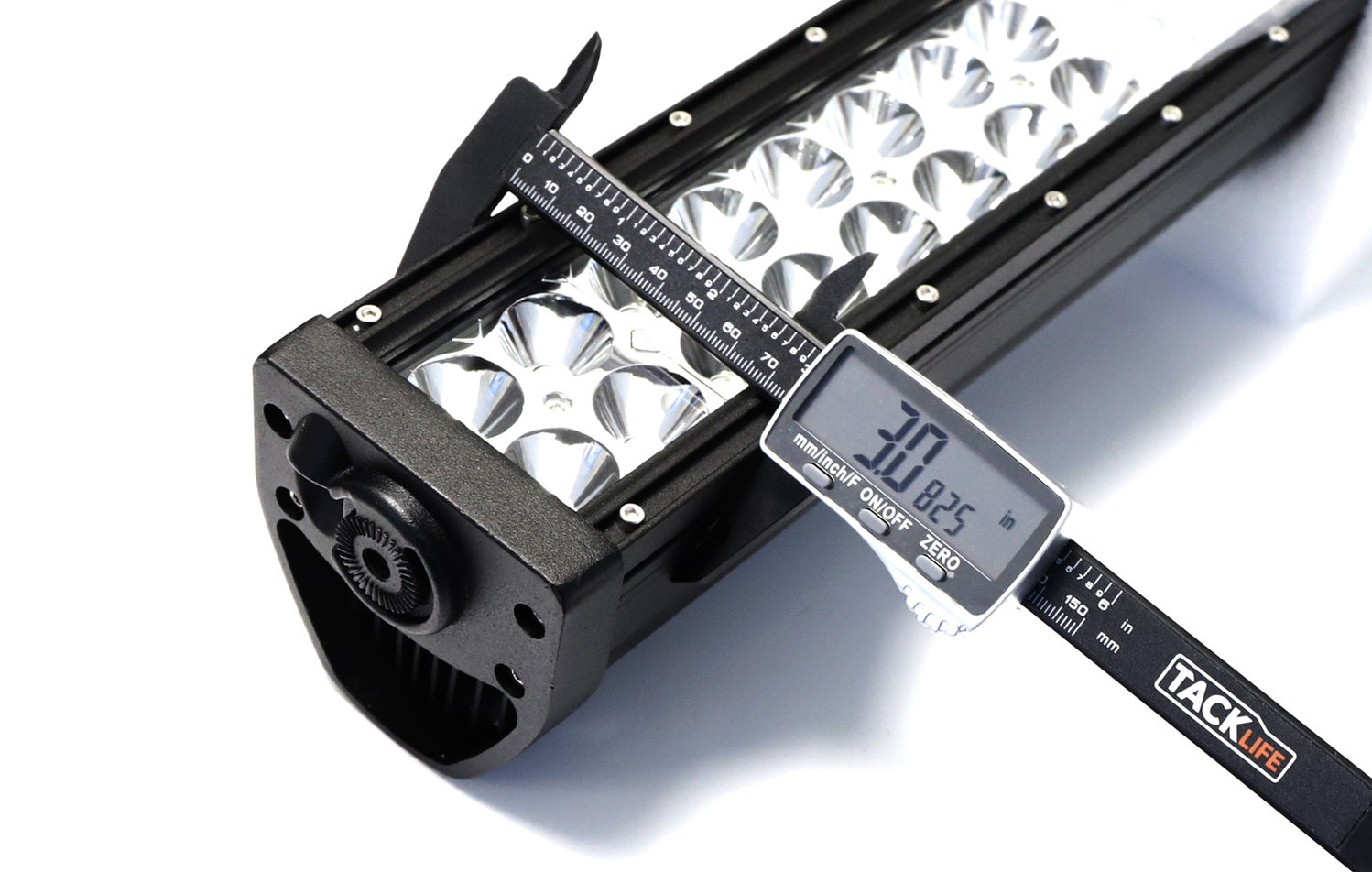 2pc 6" Bright Yellow Colored Double-Row LED Light Bar Lens Protective ...