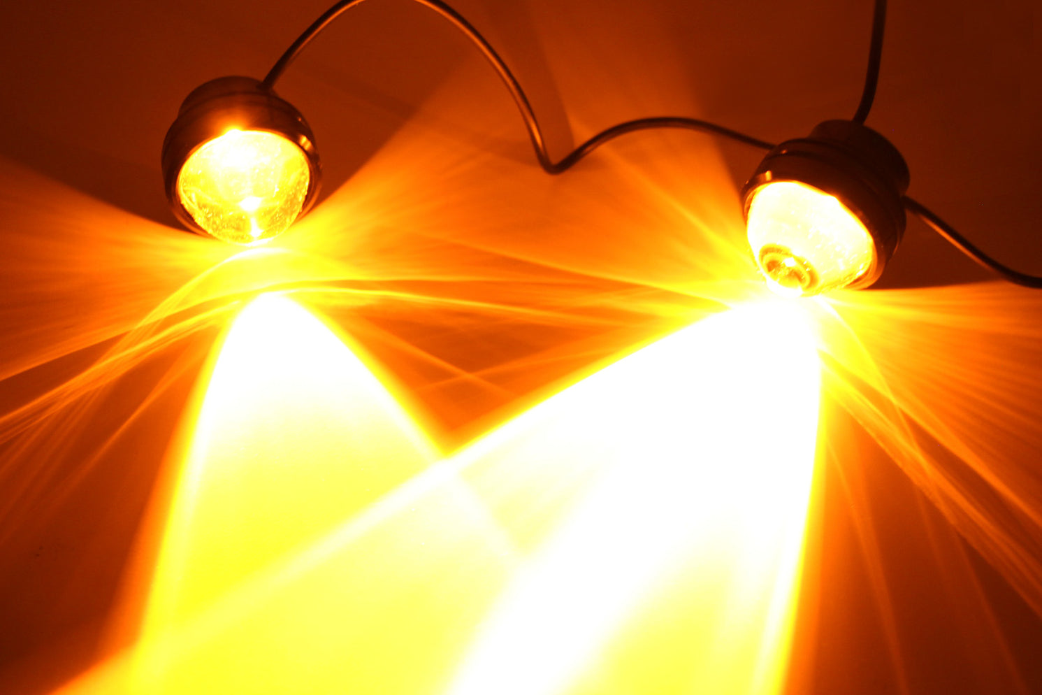 Amber High Power 5W Bull Eye LED Projector Lights For Fog DRL Parking ...