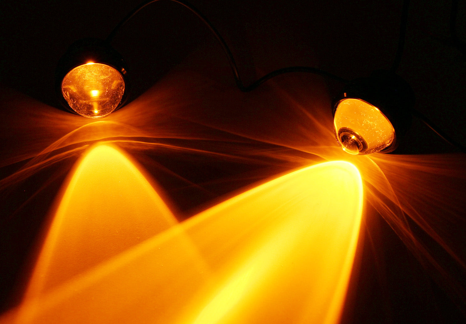 Amber High Power 5W Bull Eye LED Projector Lights For Fog DRL Parking ...