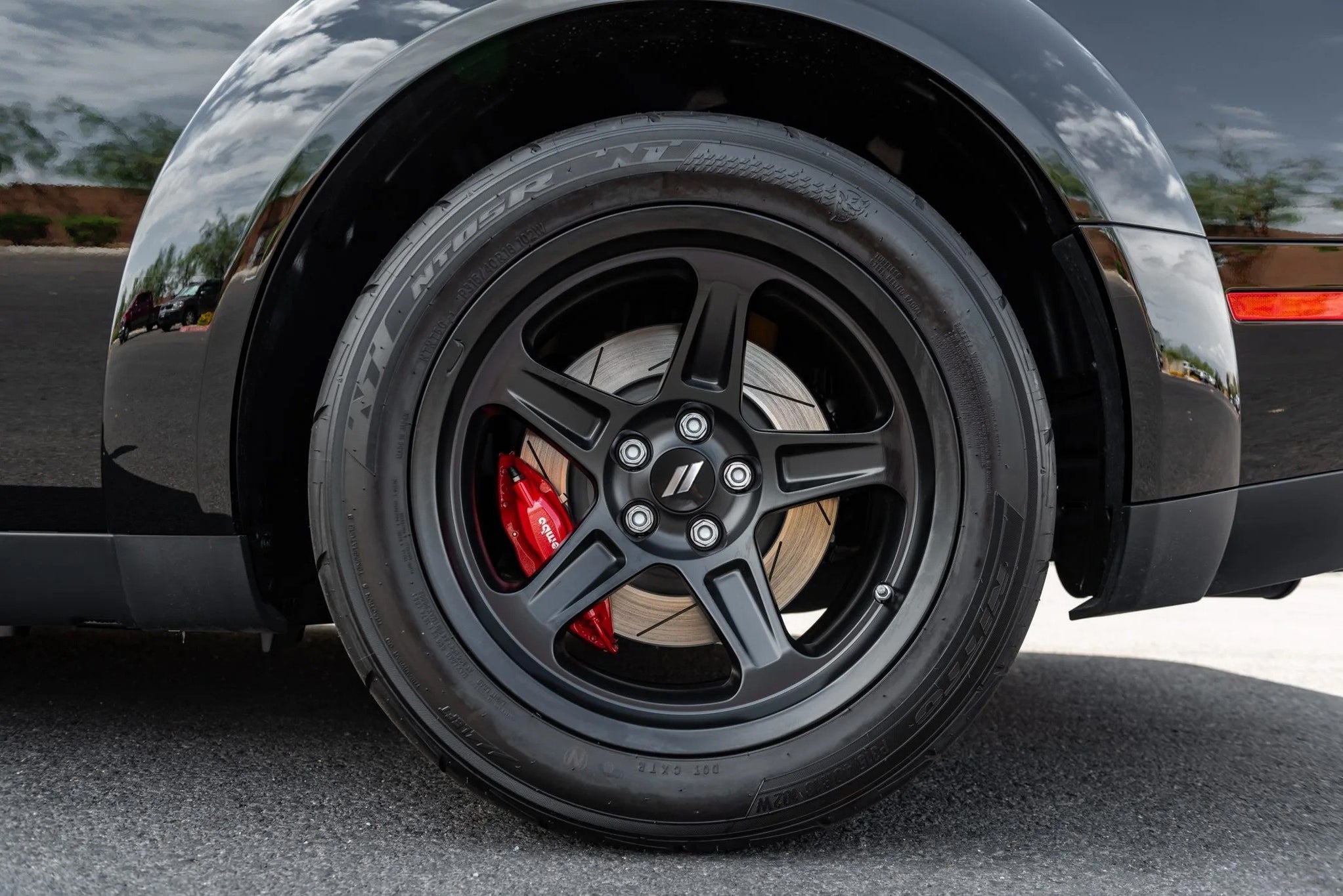 4pc Set 63mm Silver Slash Wheel Center Caps For Dodge Charger Challeng ...