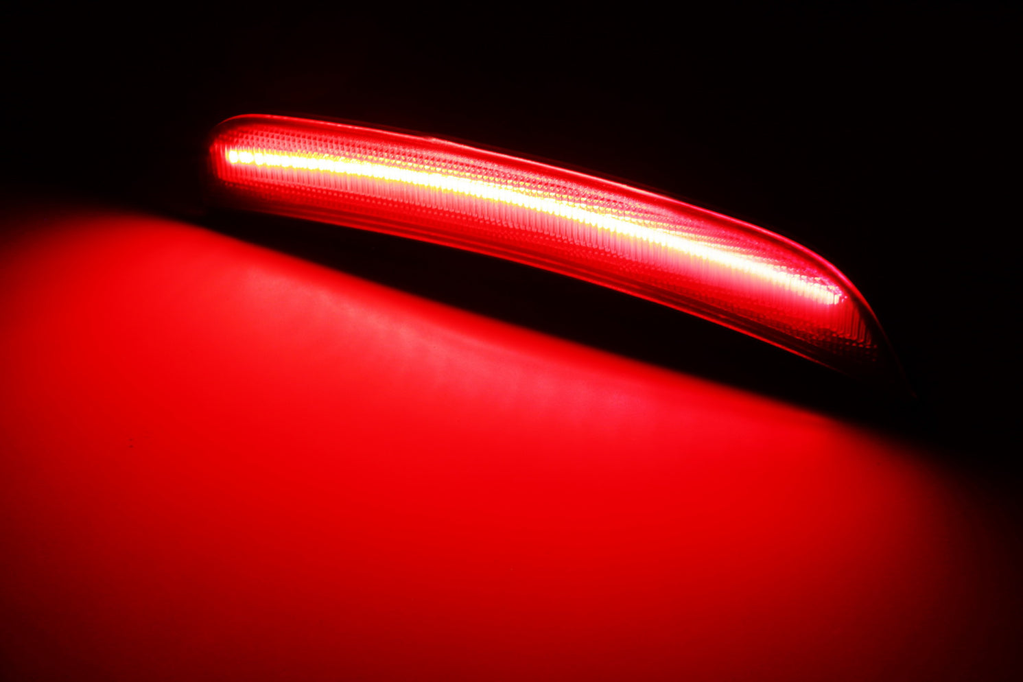 Smoked Lens Rear Red LED Side Marker Lights Assembly For 2015-23 Dodge ...