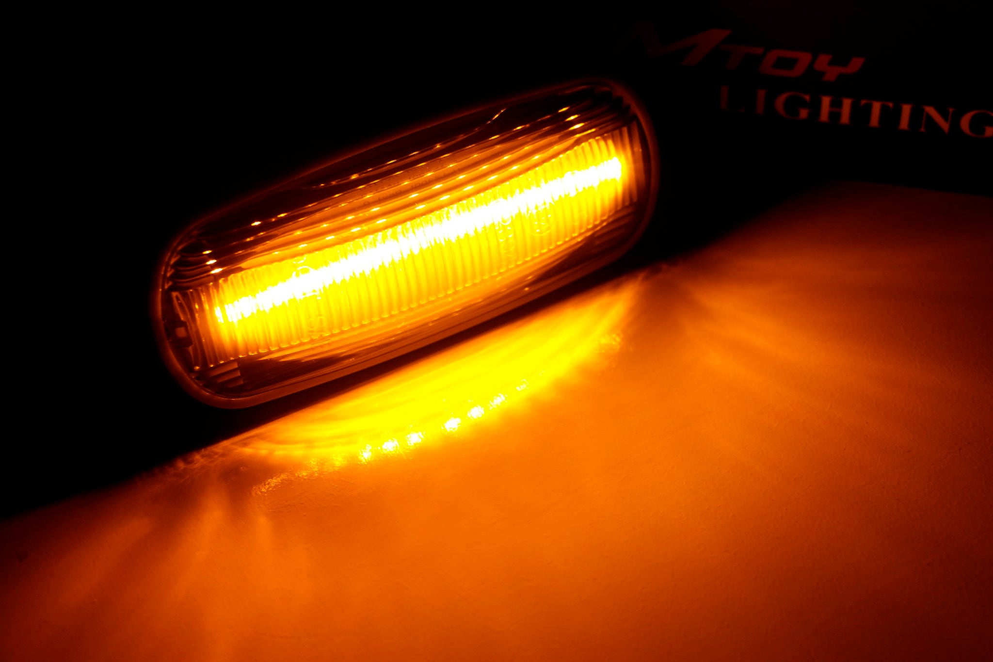 Clear Lens Front/Rear 48-LED Fender Side Marker Lamps For 03-09 RAM Do ...