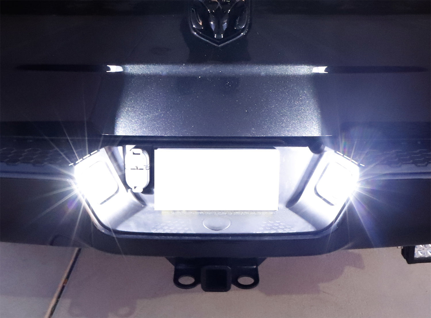 Xenon White Full LED License Plate Light Kit For 2003-2018 RAM 1500 25 ...