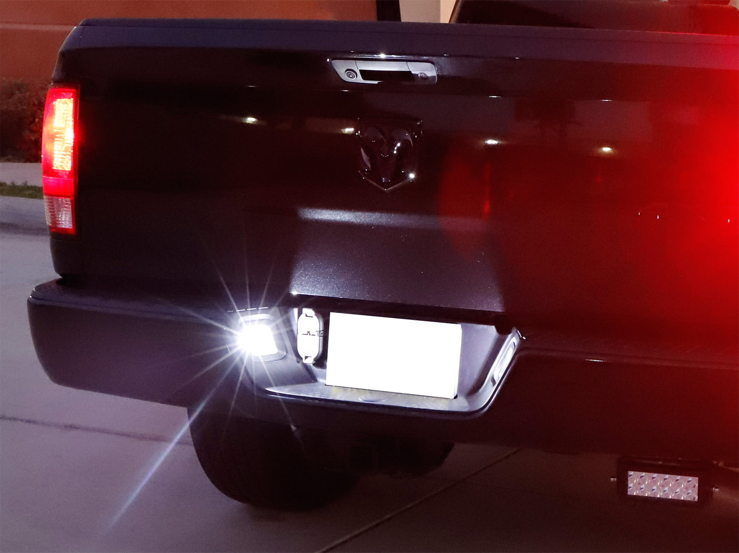 Xenon White Full LED License Plate Light Kit For 2003-2018 RAM 1500 25 ...