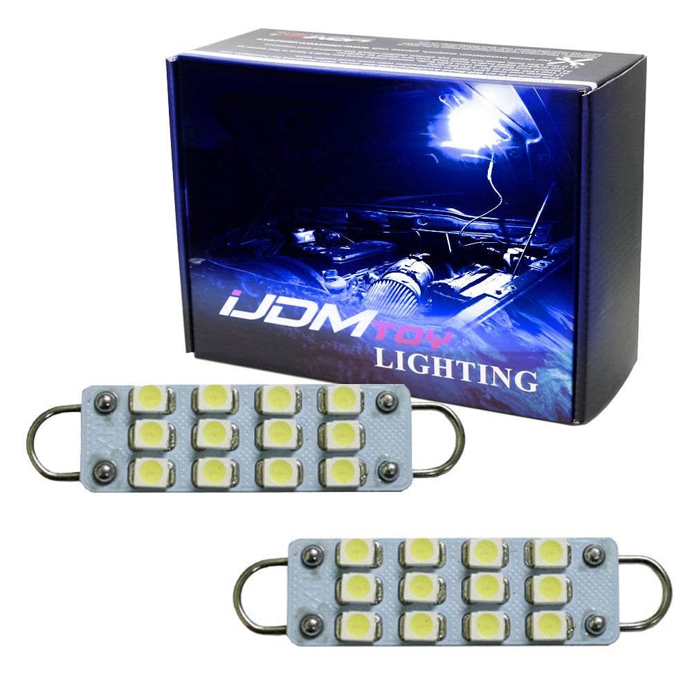 Blue 12-SMD LED Bulbs For Dodge RAM Durango Dakota Jeep Wrangler Under ...