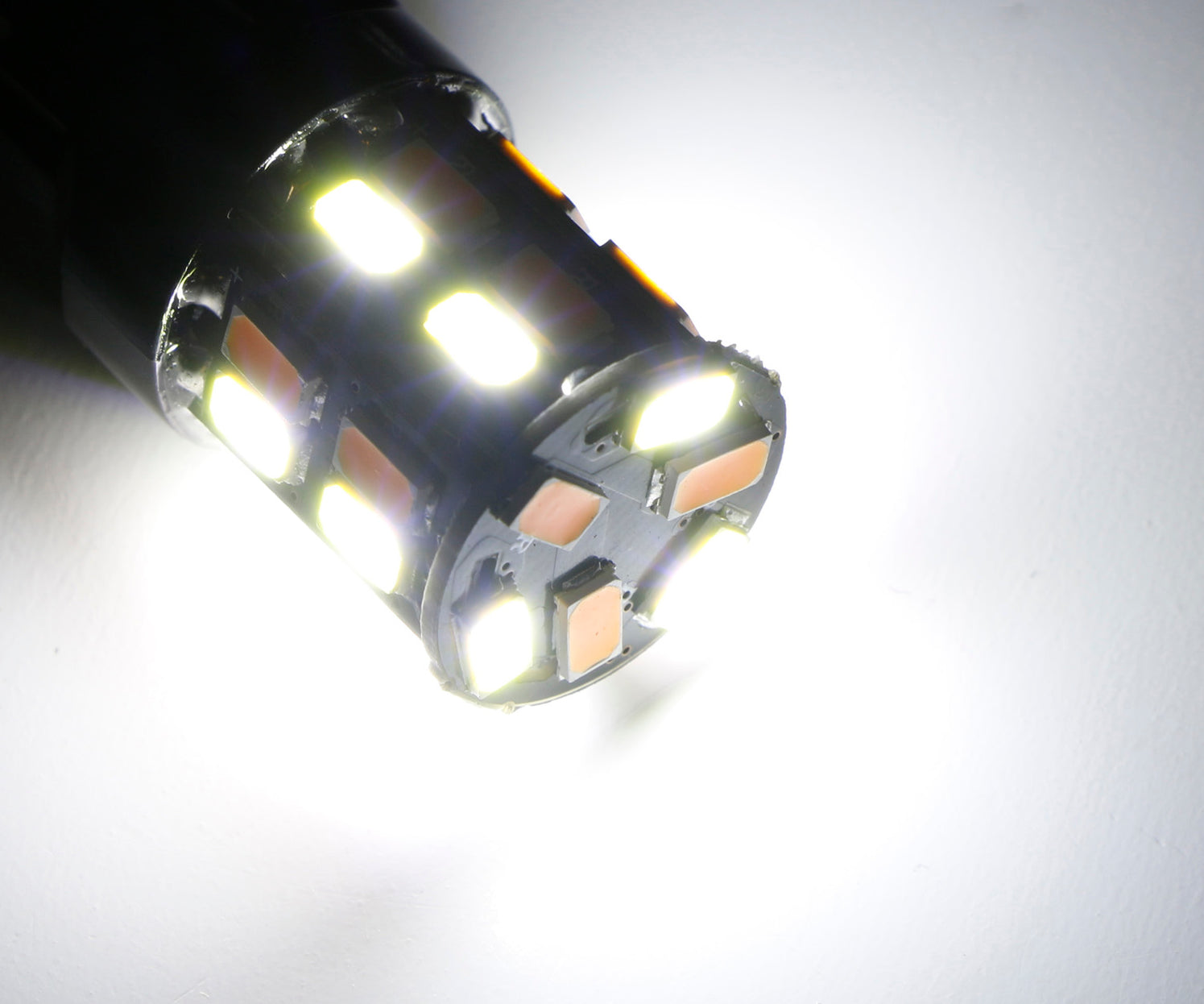 White/Amber Dual Color Switchback 1157 2357 S25 LED Bulbs For Front Tu ...