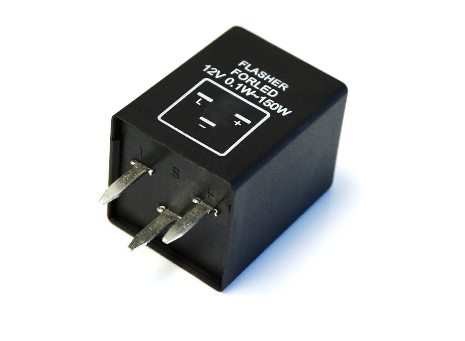 3-Pin EP28 Electronic LED Flasher Relay Fix Turn Signal Bulbs Hyper Fl ...