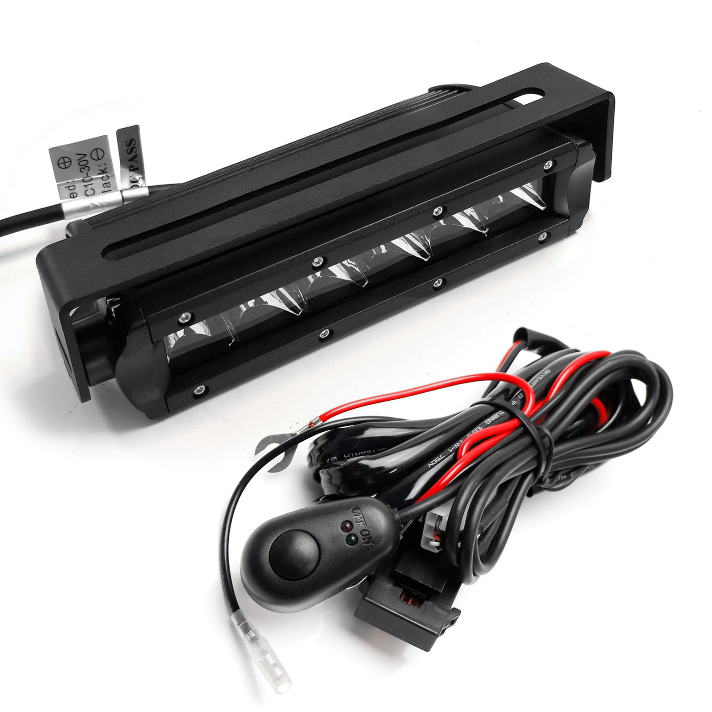 Under Tow Hitch Mount 30W LED Light Bar w/ Bracket, Relay Wiring For F ...