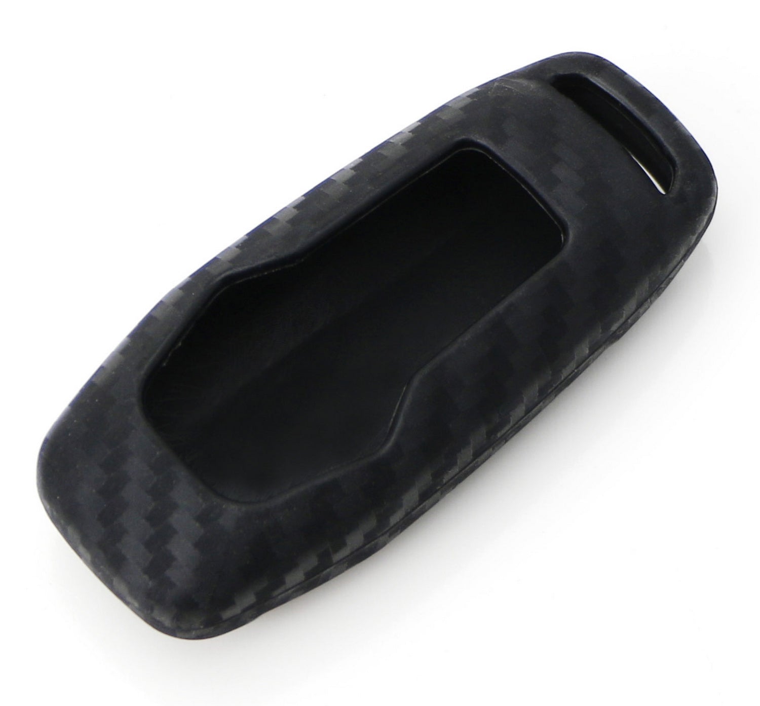 "Carbon Fiber" Soft Silicone Key Fob Cover For 2015-2017 Ford Explorer ...
