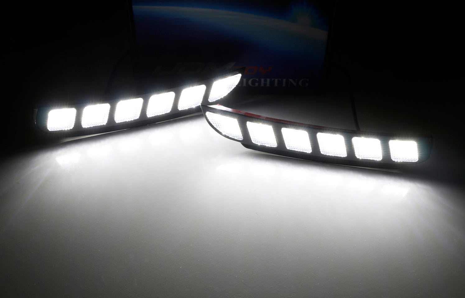 Direct Fit Vertical Mount LED Daytime Running Lights For 2016 2017 For ...