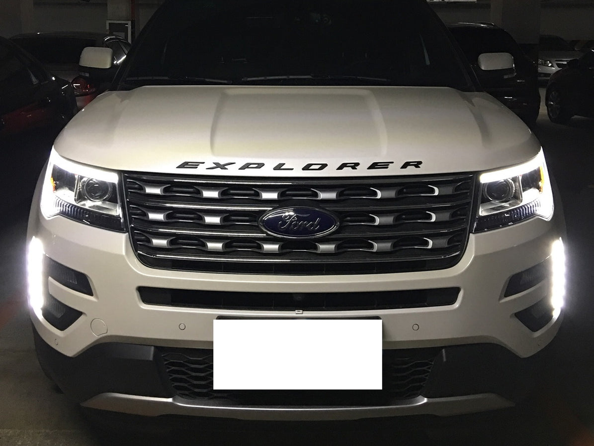 Direct Fit Vertical Mount LED Daytime Running Lights For 2016 2017 For ...