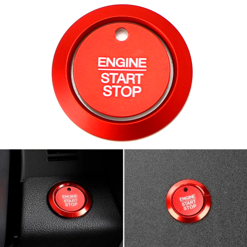 Ford F-150 Raptor Keyless Engine Push Start Button & Surrounding Ring ...
