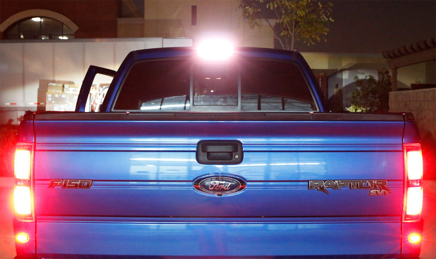 Smoked LED High Mount Tail Light, Reverse, Rear Fog Lamp For Ford F150 ...