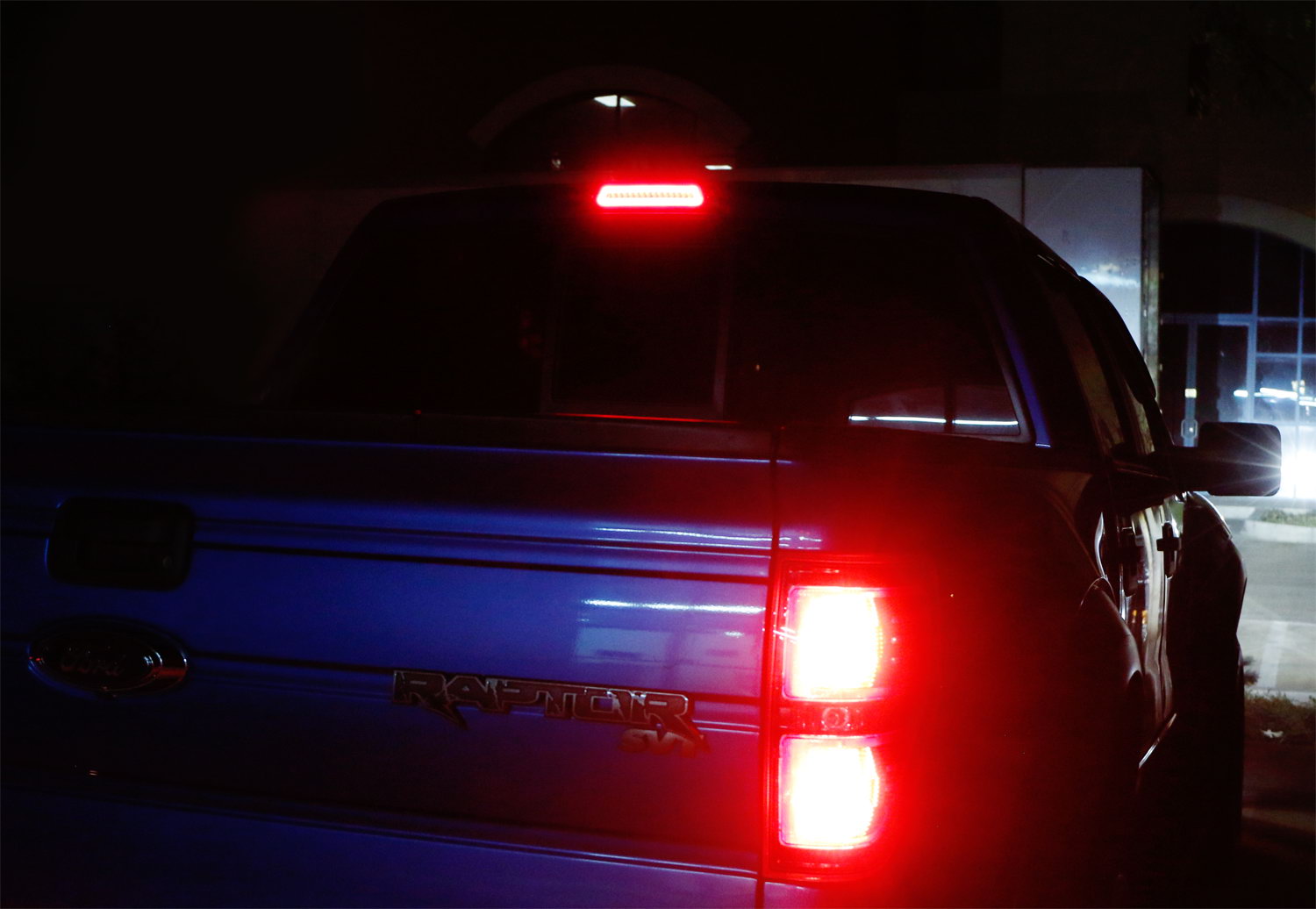 Red Lens LED High Mount Tail Light, Reverse, Rear Fog Lamp For Ford F1 ...