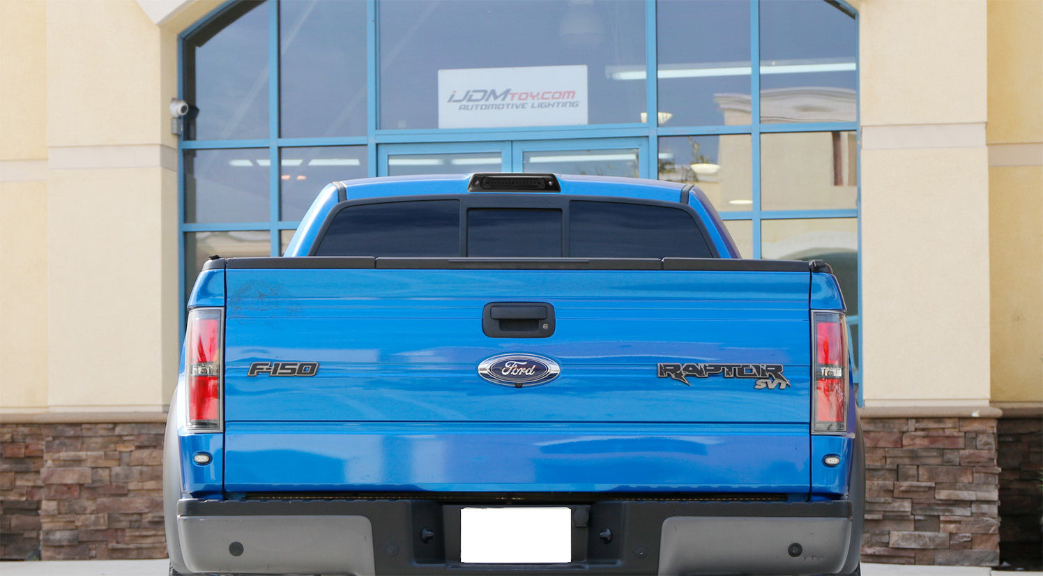 Smoked LED High Mount Tail Light, Reverse, Rear Fog Lamp For Ford F150 ...